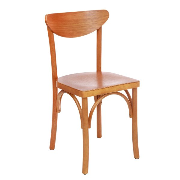 Cadeira Alice Madeira Maciça Verniz Natural - Verniz Natural